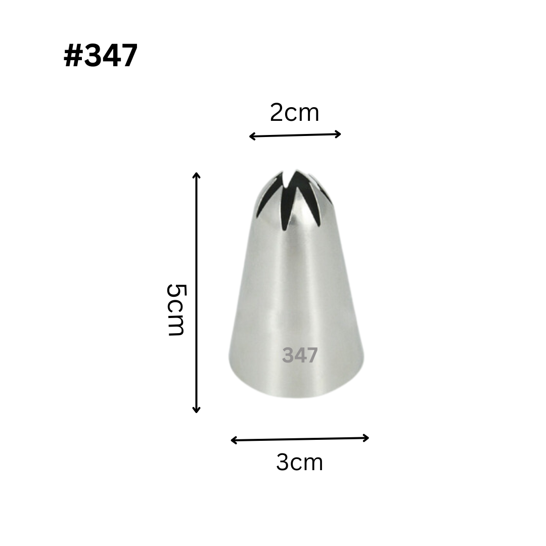 Rosette Piping Tips (Not a set) – Bake It Egypt