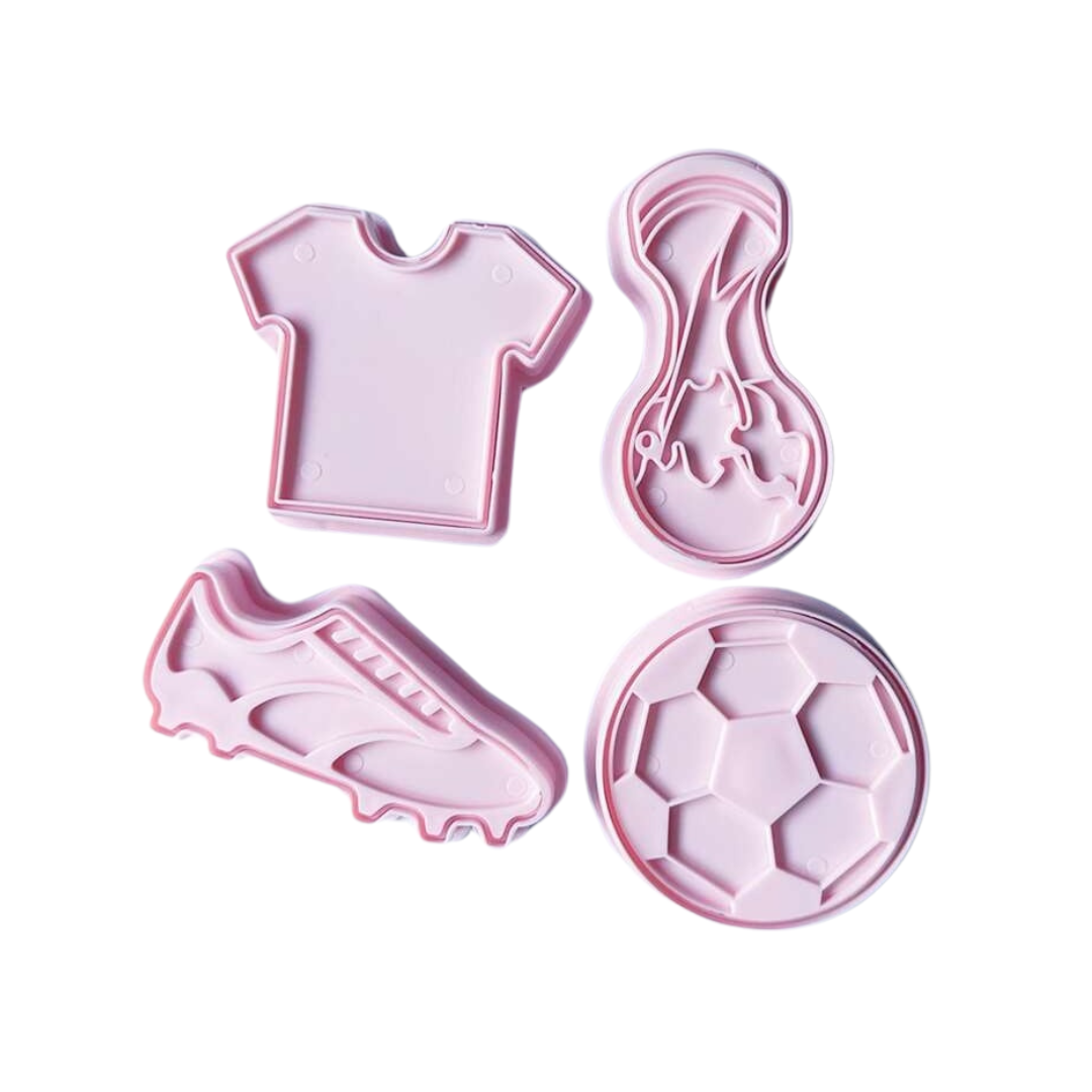 Football Soccer Cutter Set (4 Pieces) – Bake It Egypt