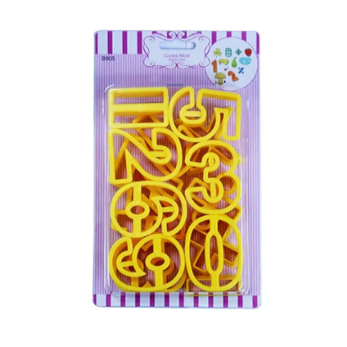 Numbers Cutters Set (15 Pieces) – Bake It Egypt