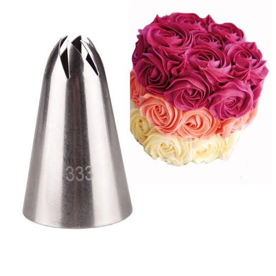 Rose Piping Tips (4 variants) – Bake It Egypt