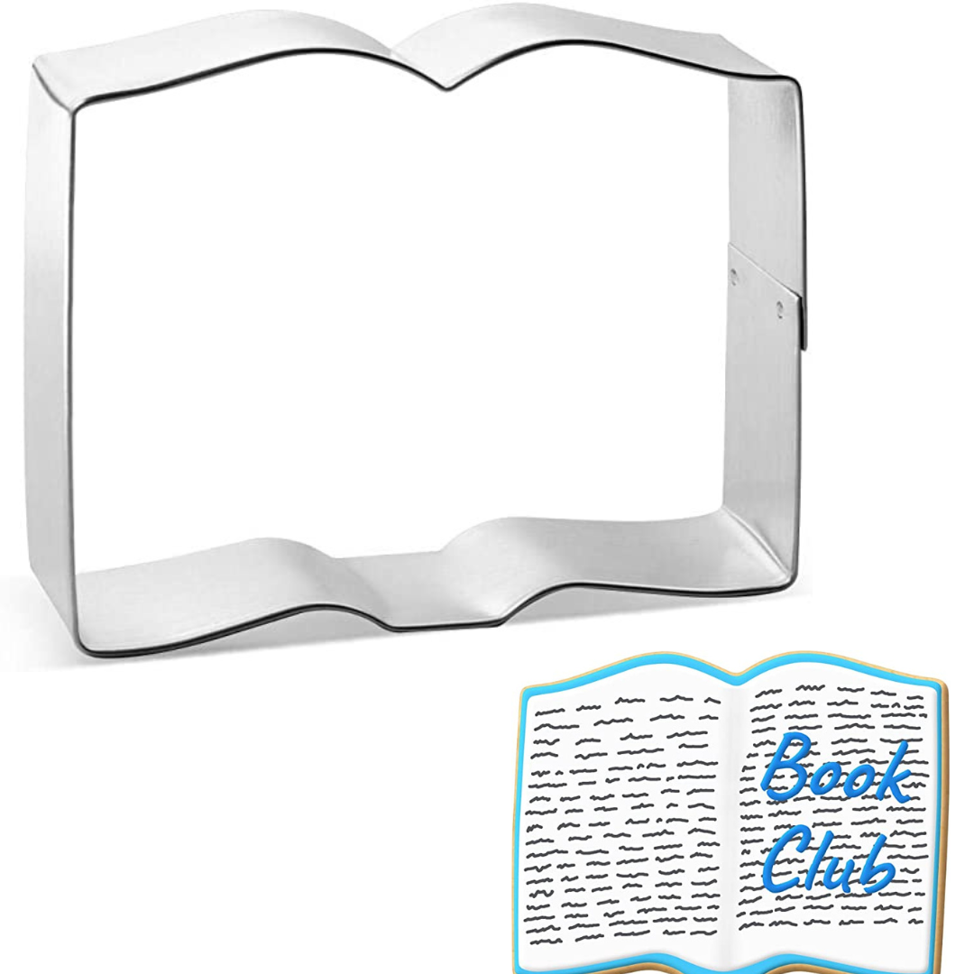 Open Book Cookie Cutter – Bake It Egypt