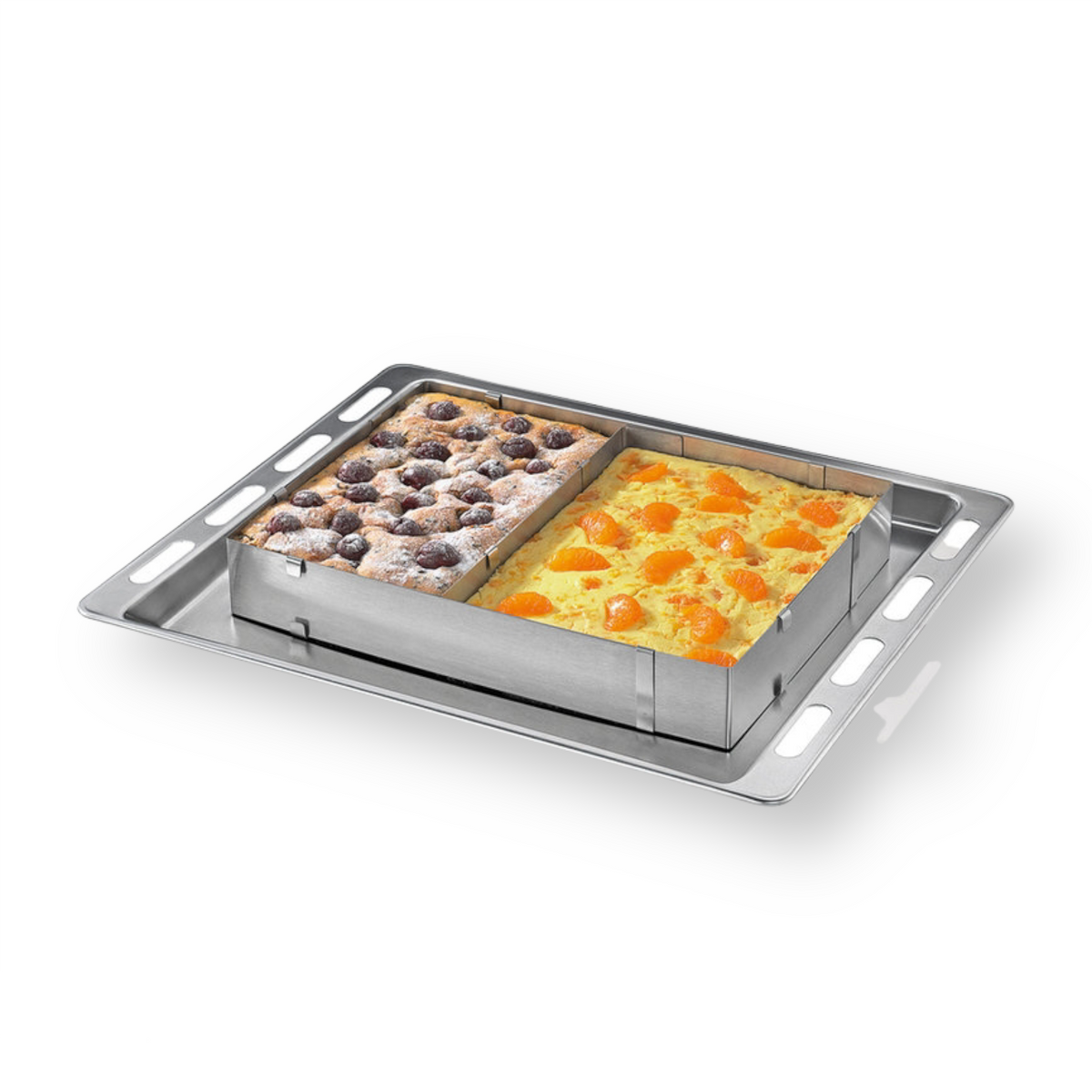 Stainless Steel Adjustable Rectangle Ring – Bake It Egypt