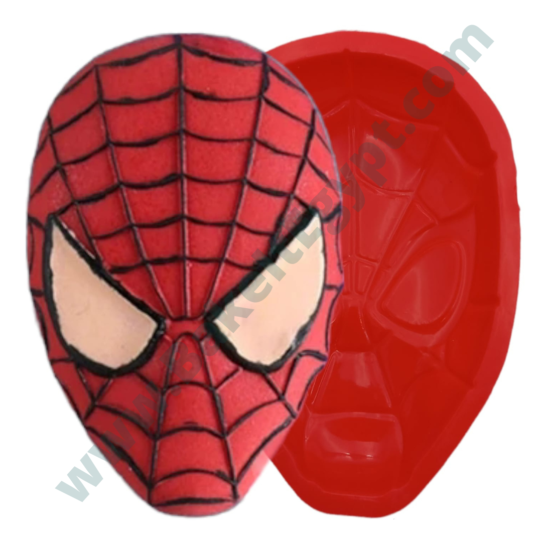Spider-Man Mask Silicone Mold – Bake It Egypt