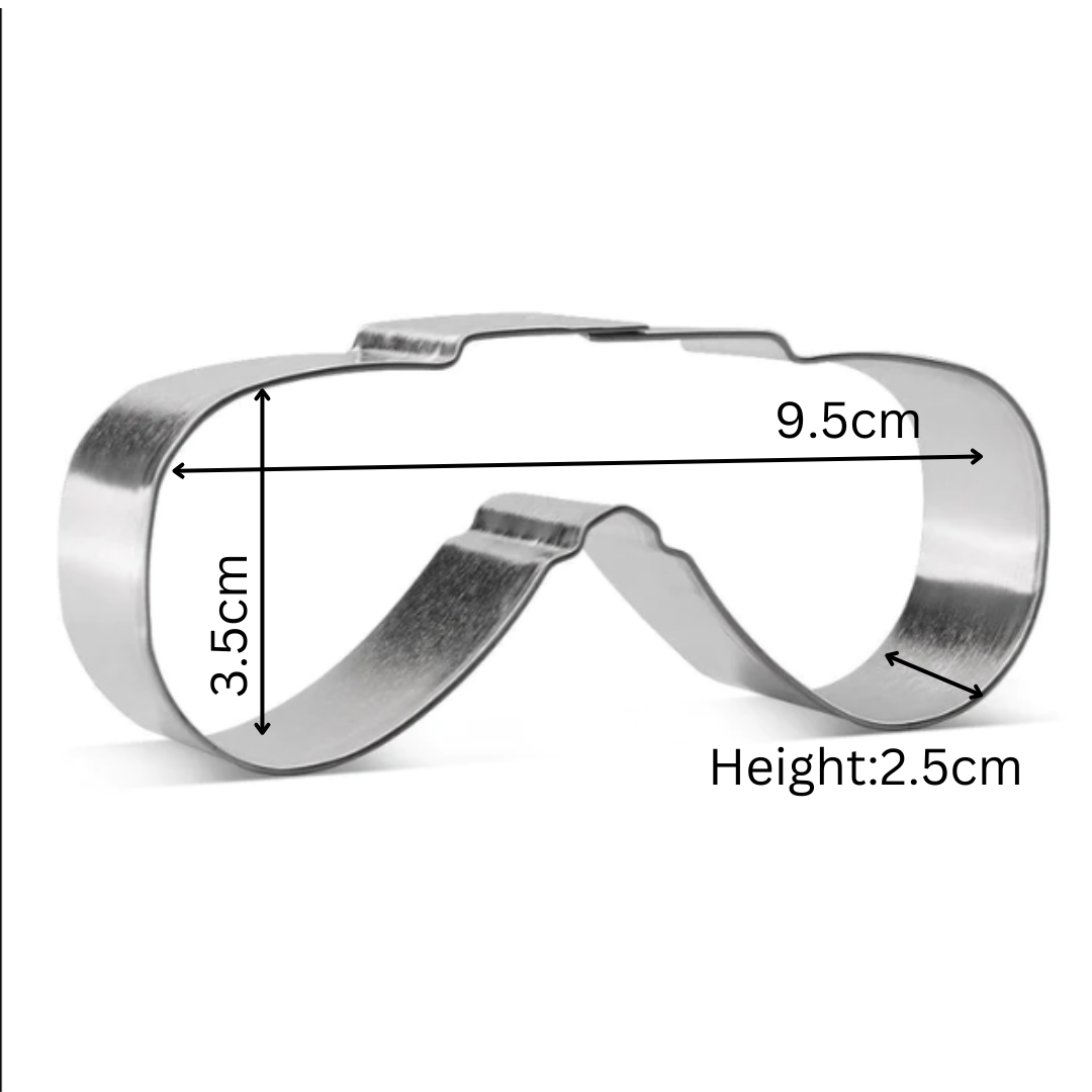 Aviator Sunglasses Cookie Cutter – Bake It Egypt