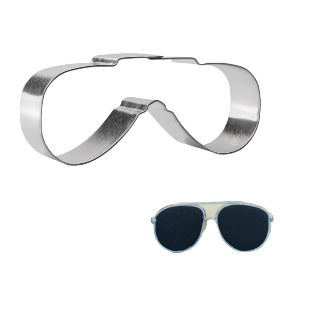 Aviator Sunglasses Cookie Cutter – Bake It Egypt