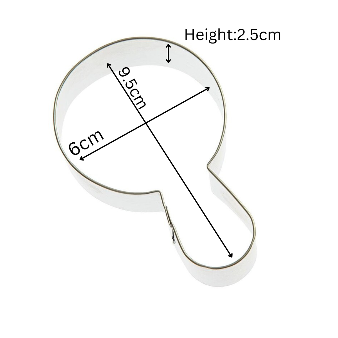 Magnifying Glass Cookie Cutter – Bake It Egypt