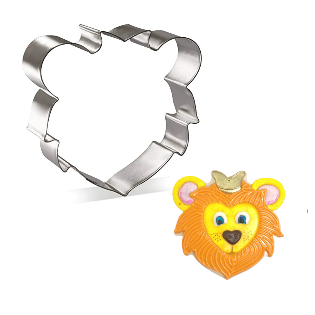 Lion Face Cookie Cutter – Bake It Egypt