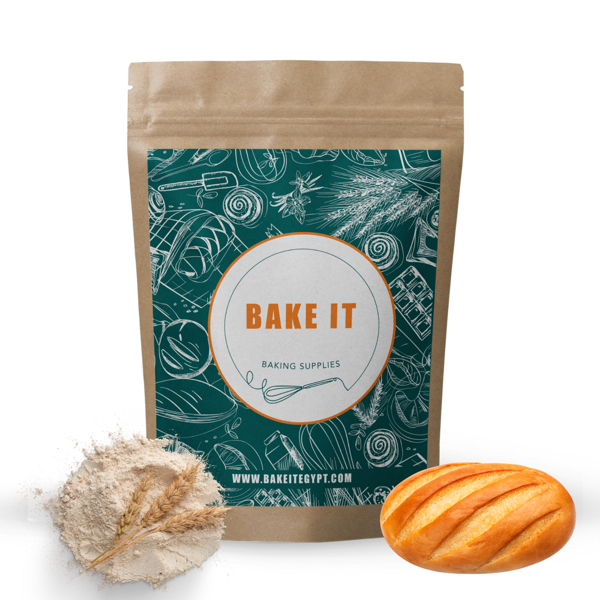 French T65 Flour (2 Sizes Available) – Bake It Egypt