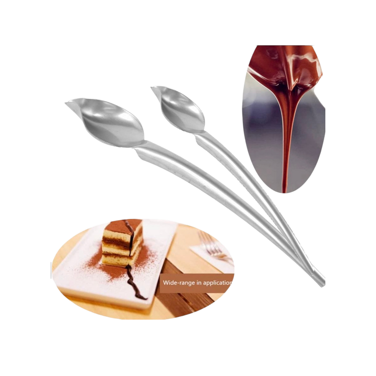 Drizzle Spoon / Saucier (2 Sizes Available) – Bake It Egypt