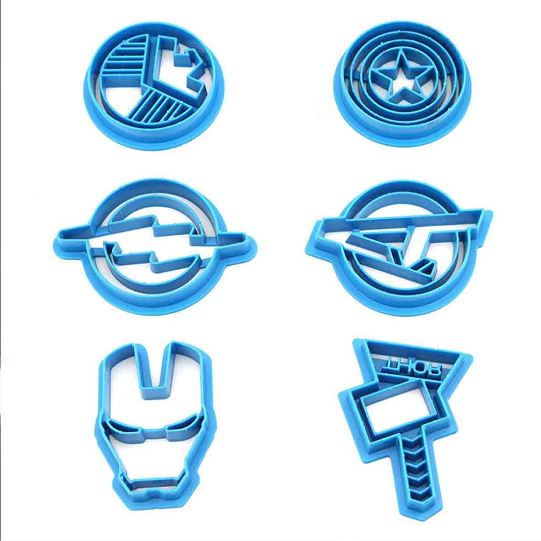 Avengers Cutter Set (6 Pieces) – Bake It Egypt